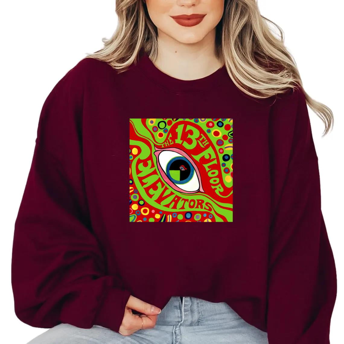 13th Floor Elevators Psychedelic Sounds Retro Psych Rock Fan Art Band ...