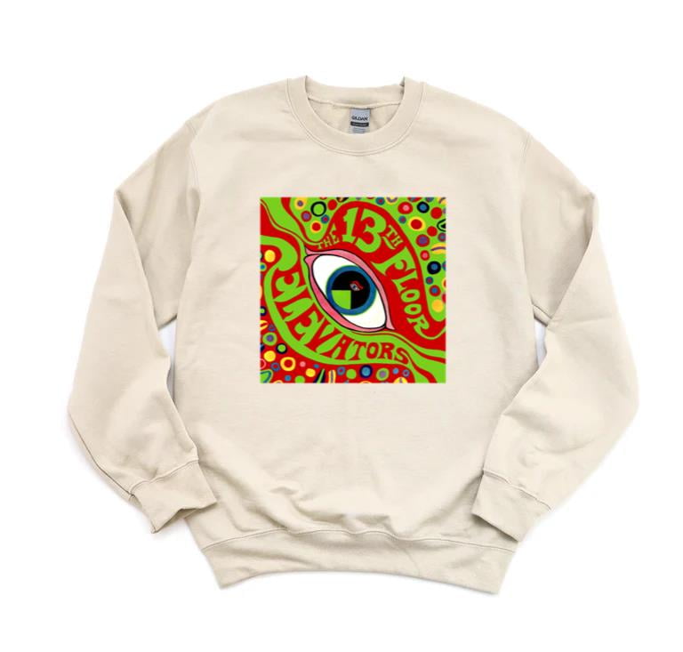 13th Floor Elevators Psychedelic Sounds Retro Psych Rock Fan Art Band ...