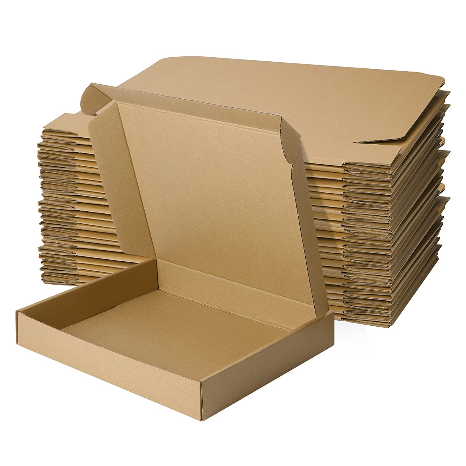 General Supply Brown Corrugated - Cubed Fixed-Depth Shipping Boxes, 12l ...