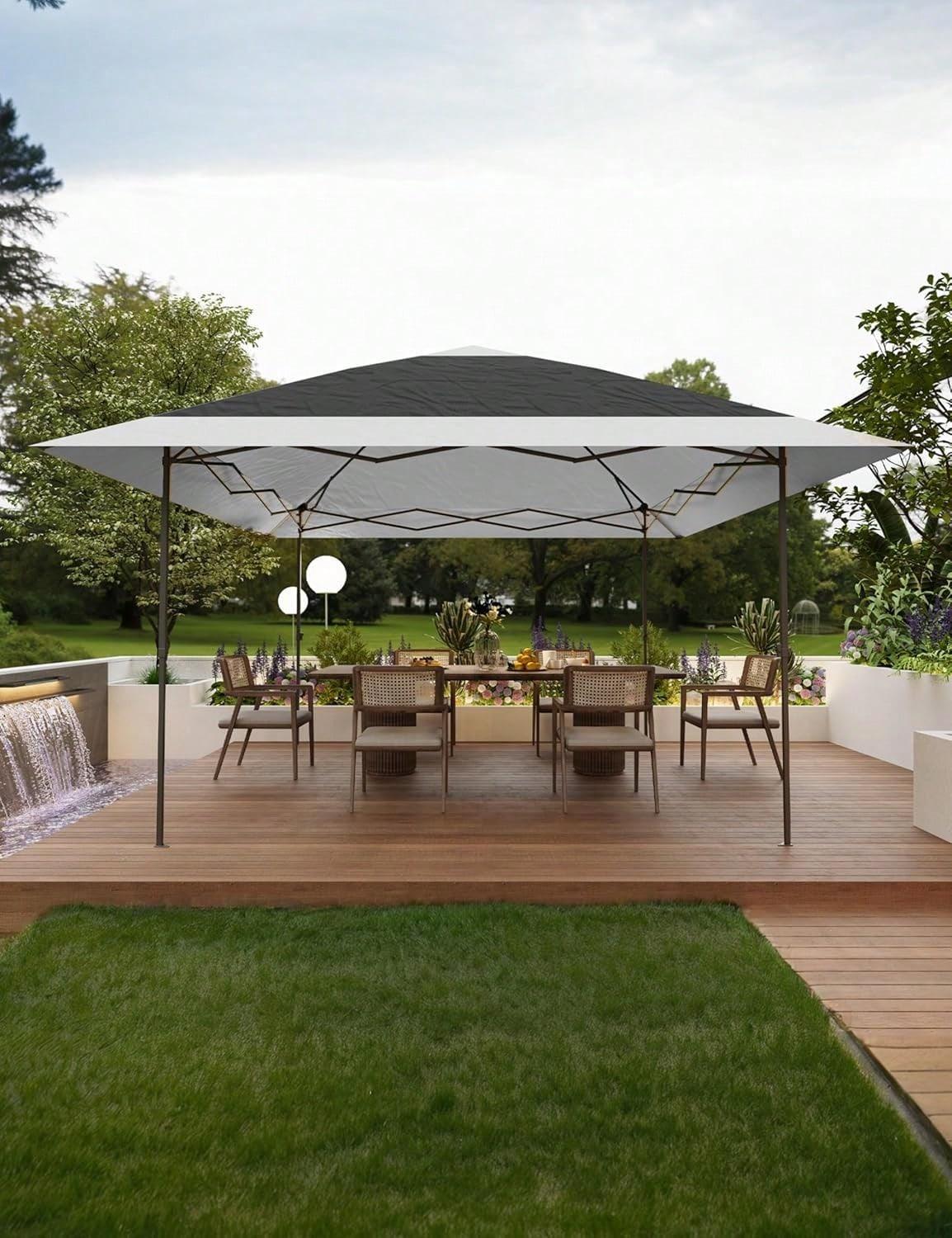 13x13 Outdoor Pop Up Gazebo,Canopy Tent,Outdoor Gazebo For Backyard ...