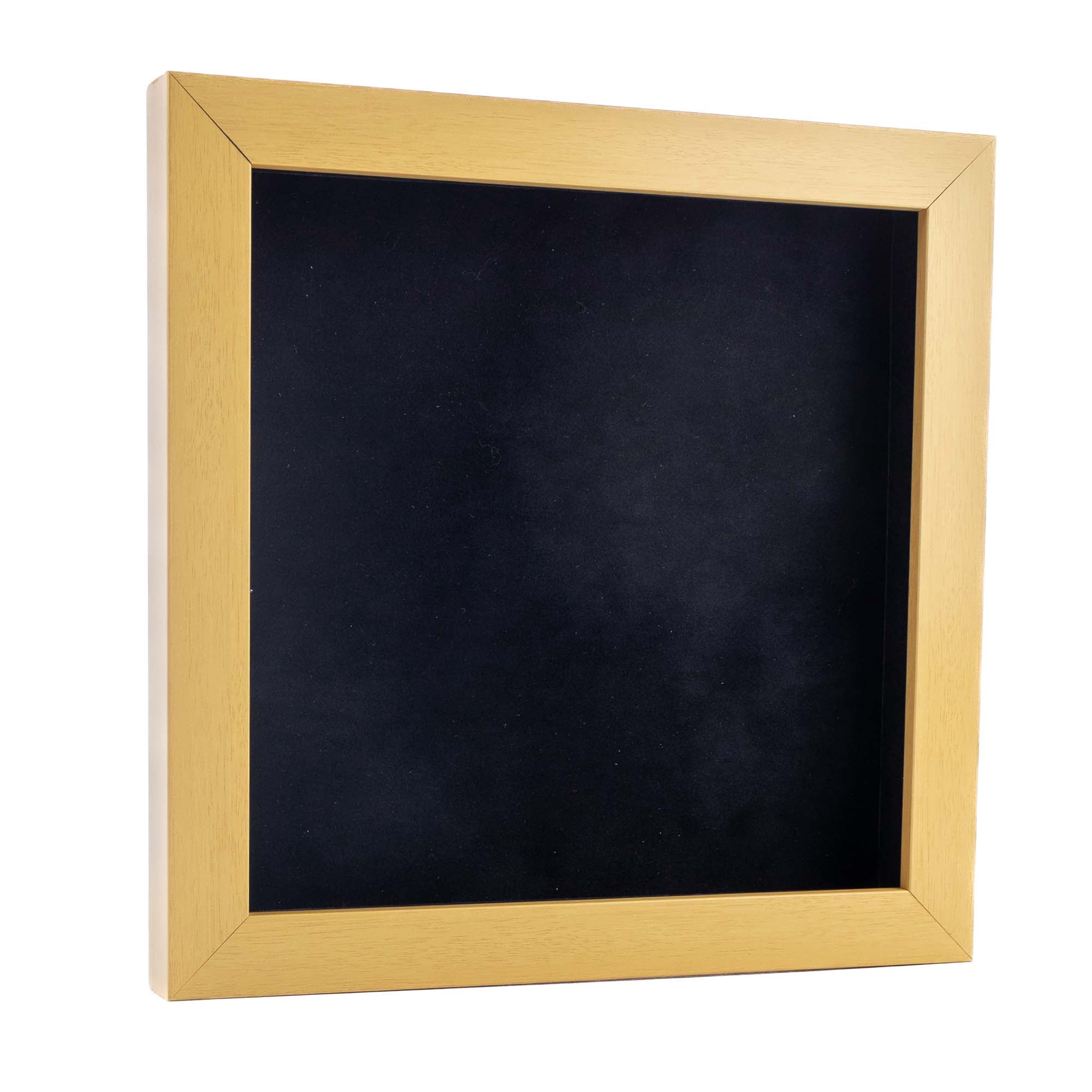 13x13 Shadow Box Frame Natural Wood | With a 3/4" Usable Display Depth ...