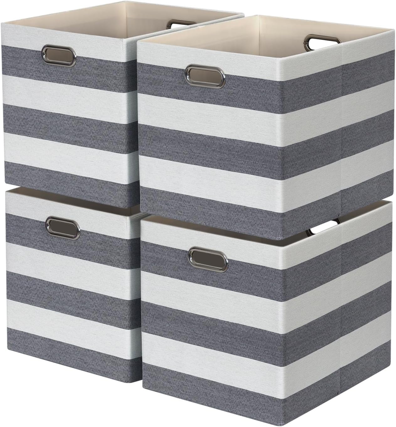 13x15x13 Storage Cube Bins, Foldable Storage Cubes, Fabric Organizer ...