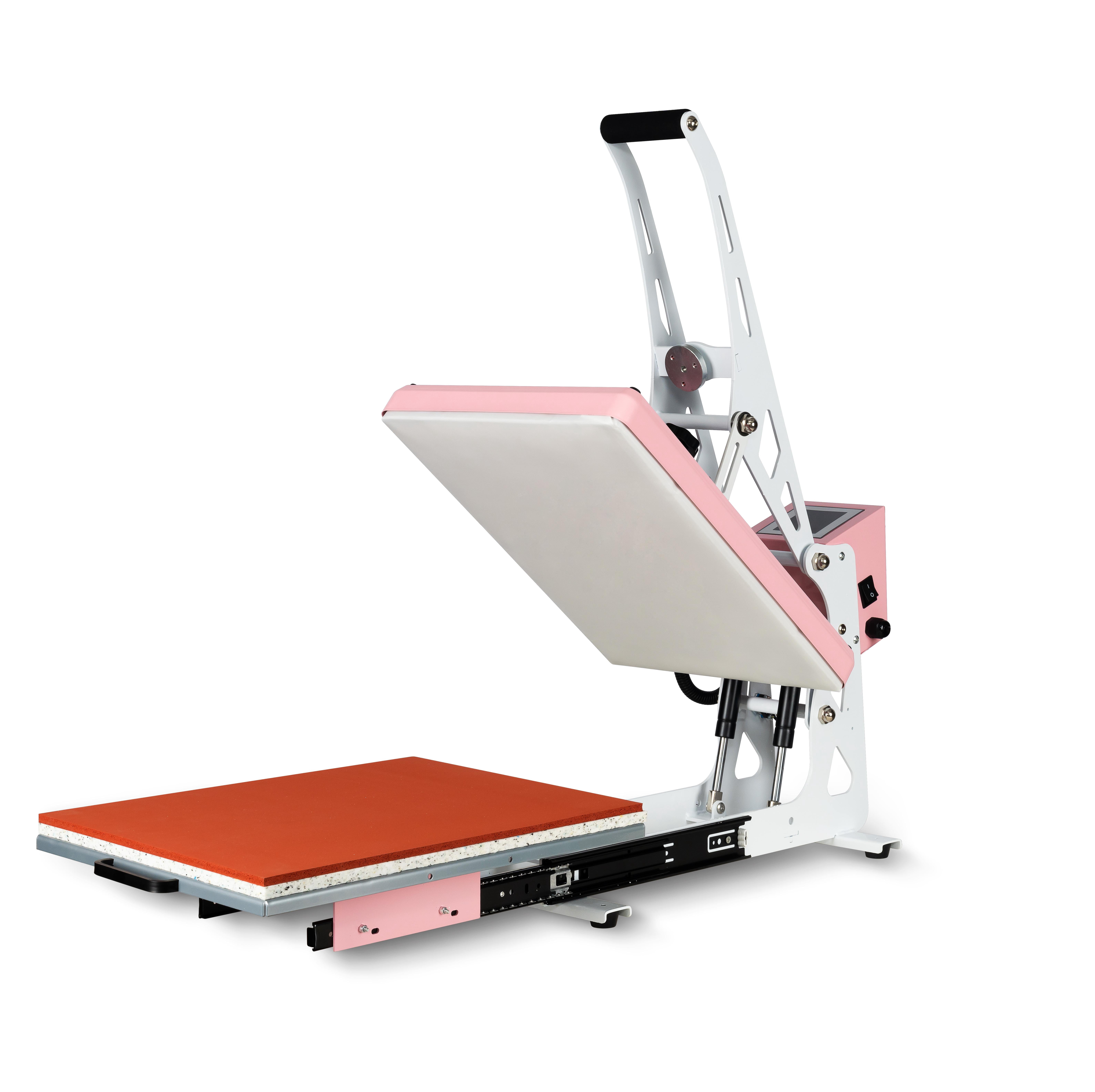 13x18" Semi-Automatic Heat Press Machine – Auto-Open with Slide-Out ...