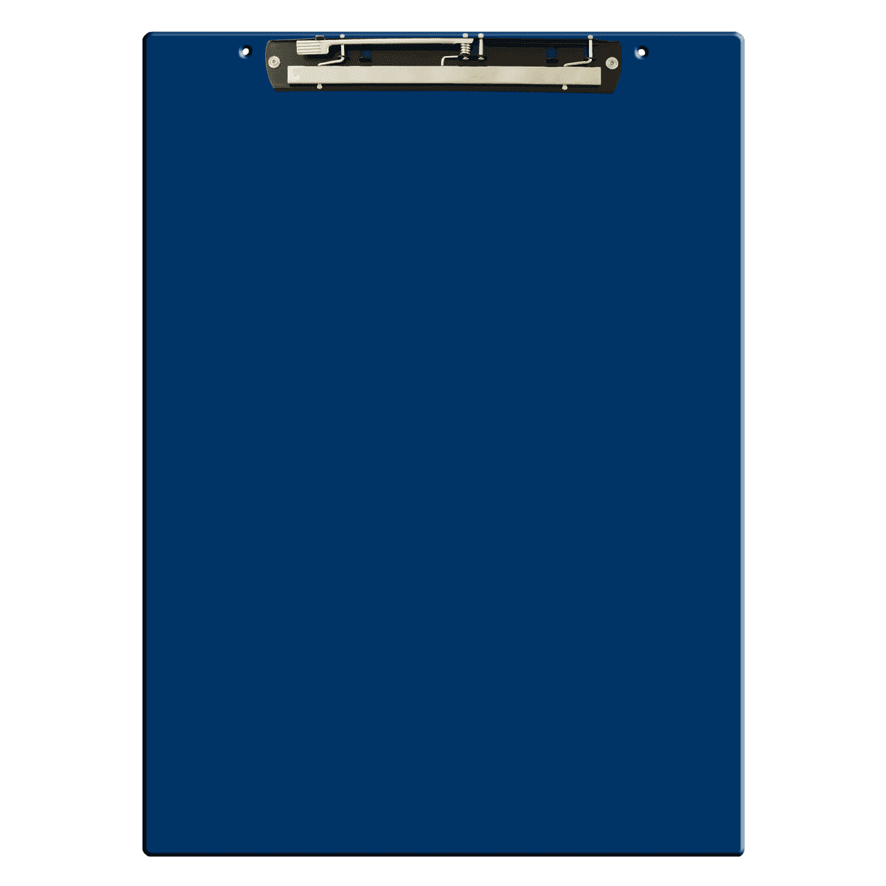 13x19 Clipboard Acrylic Panel Featuring an 11" Hinge Clip Blue ...