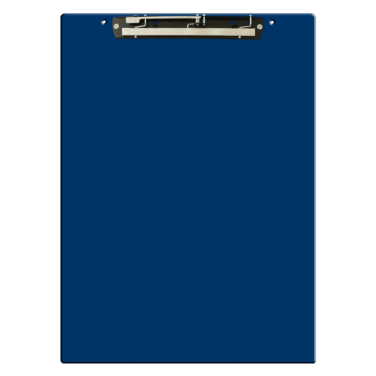 13x19 Clipboard Acrylic Panel Featuring an 11" Hinge Clip Blue ...