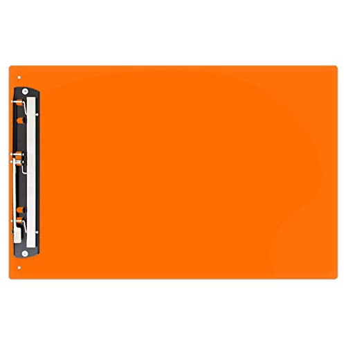13x19 Clipboard Acrylic with 11" Lever Operated Hinge Clip (Black ...