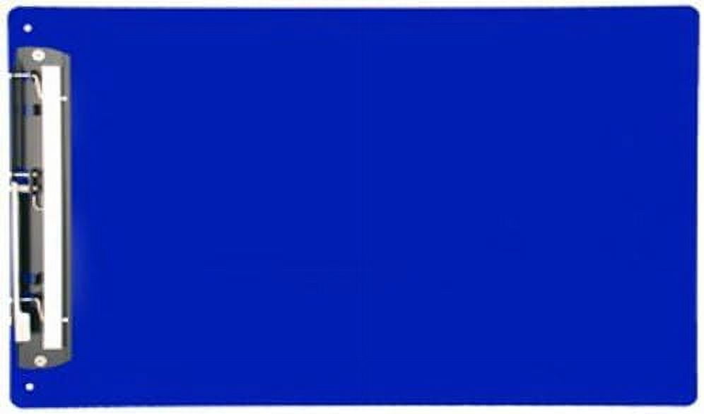 13x19 Clipboard Panel Featuring an 11" Hinge Clip Blue - Walmart.com