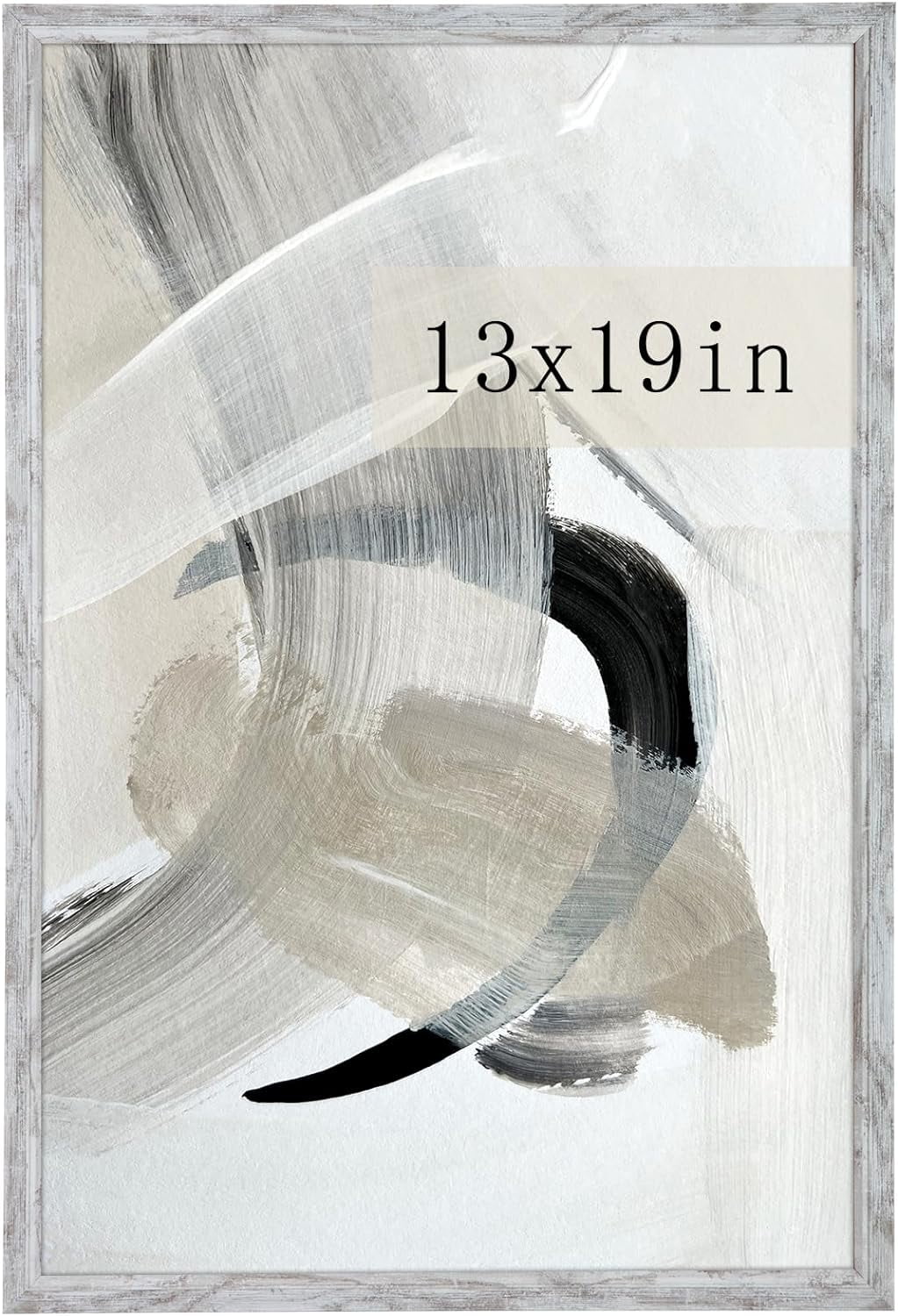 13x19 Picture Frame, Gray Poster Frame, Home Decor Natural Gallery ...