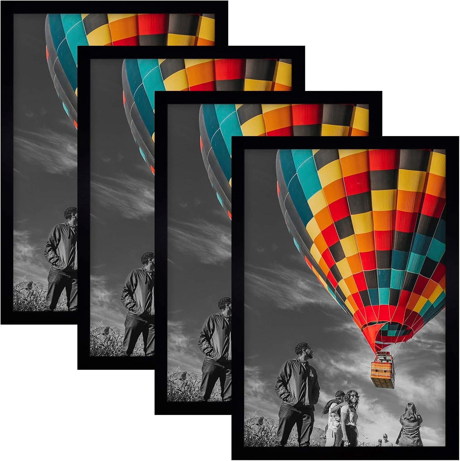 13x19 Picture Frame with Plexiglass, 13 by 19 Poster Frame - Horizontal ...