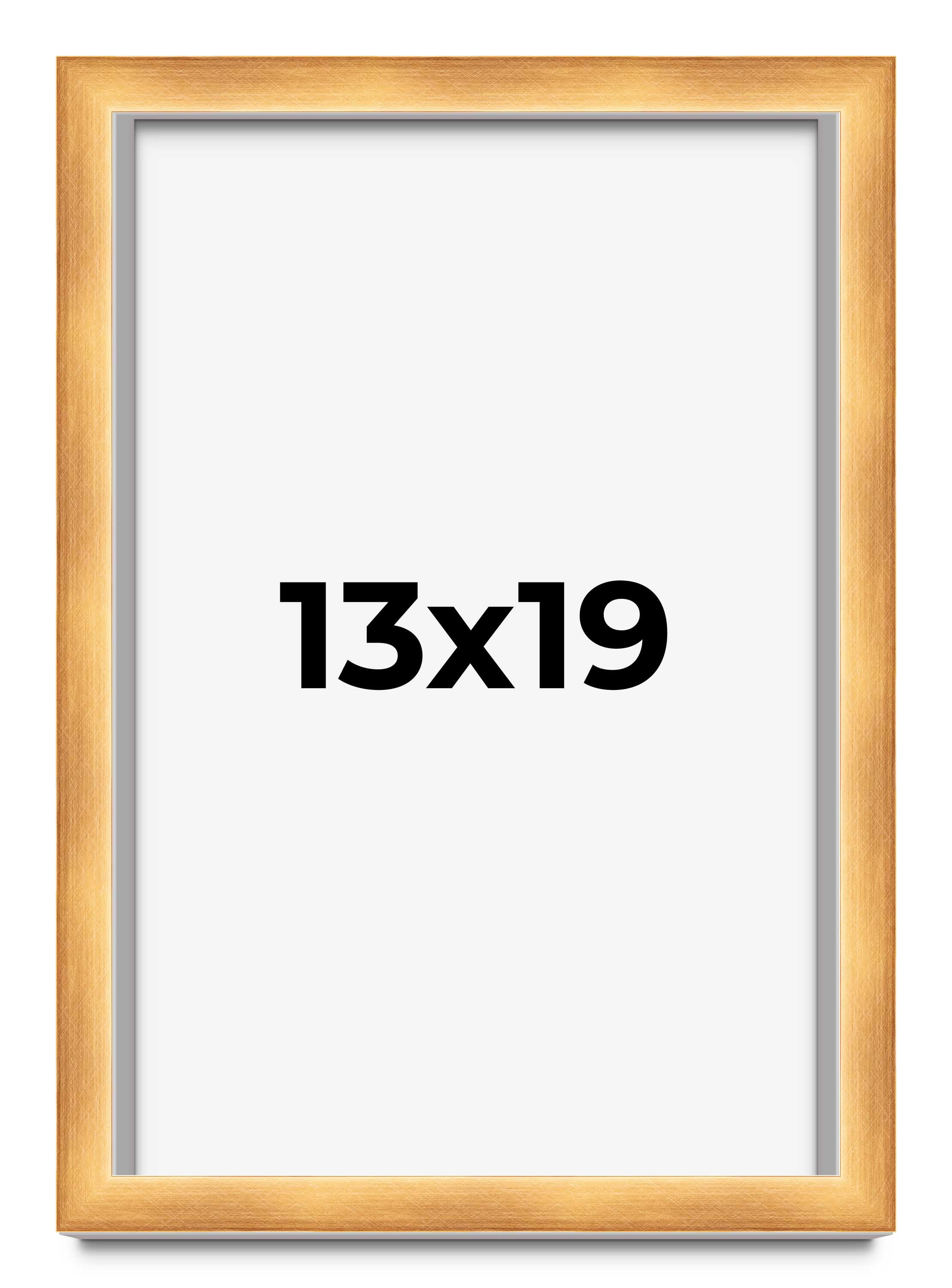 13x19 Shadow Box Bronze Cross-Brushed Display Frame | 1.625 Inches Deep ...