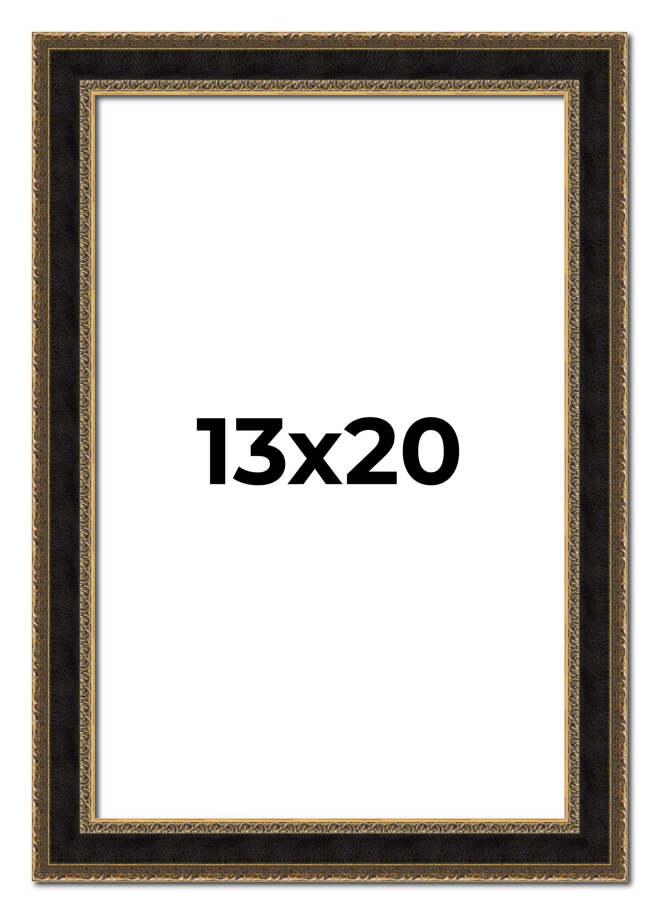 13x20 Frame Gold Antique Vintage Sold Wood Picture Frame | 1.75 Inch ...