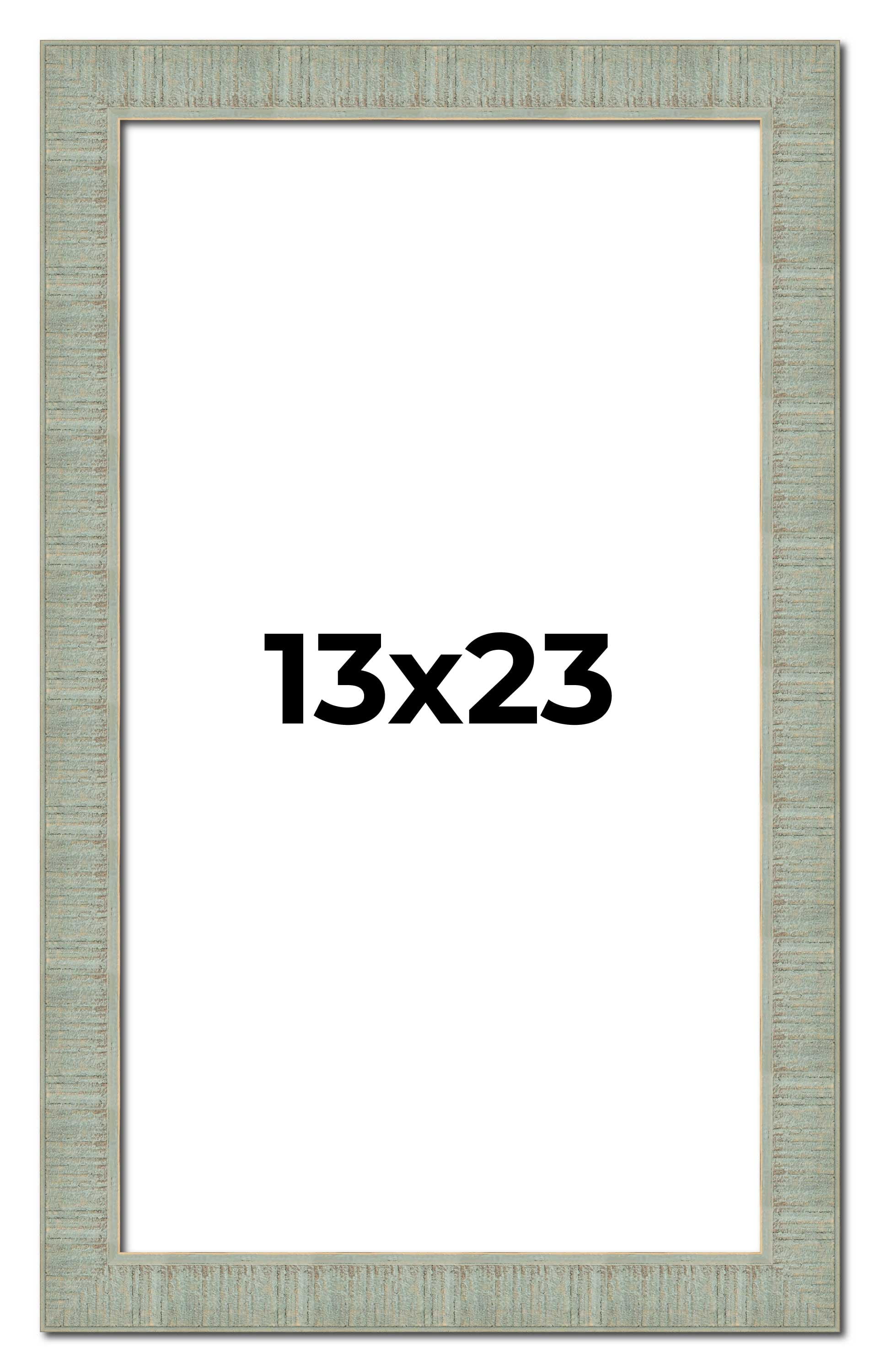 13x23 Frame Green Desert Pear Solid Wood Picture Frame | 1.625 Inch ...