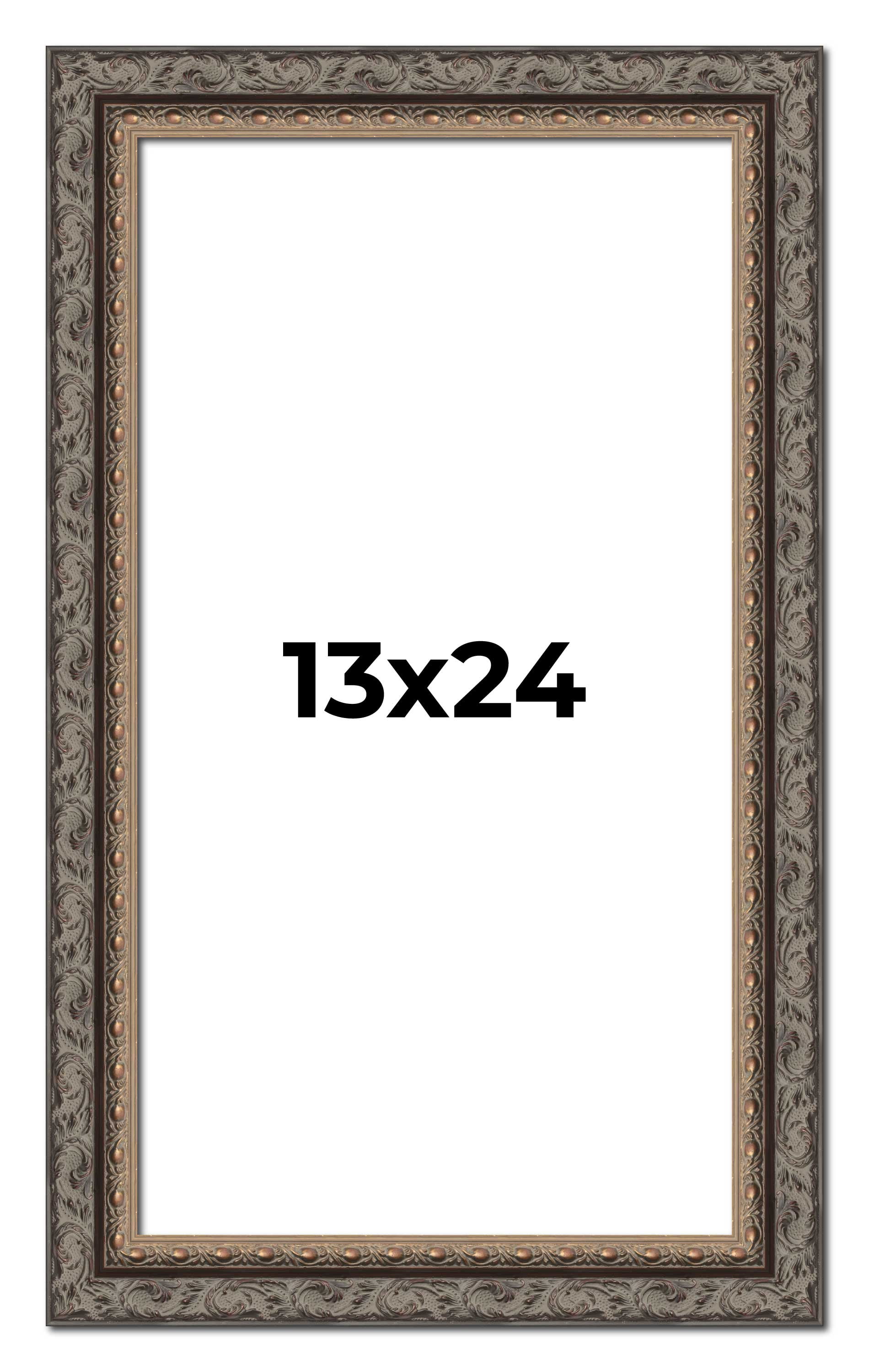13x24 Frame Black Real Wood Picture Frame Width 2 inches | Interior ...