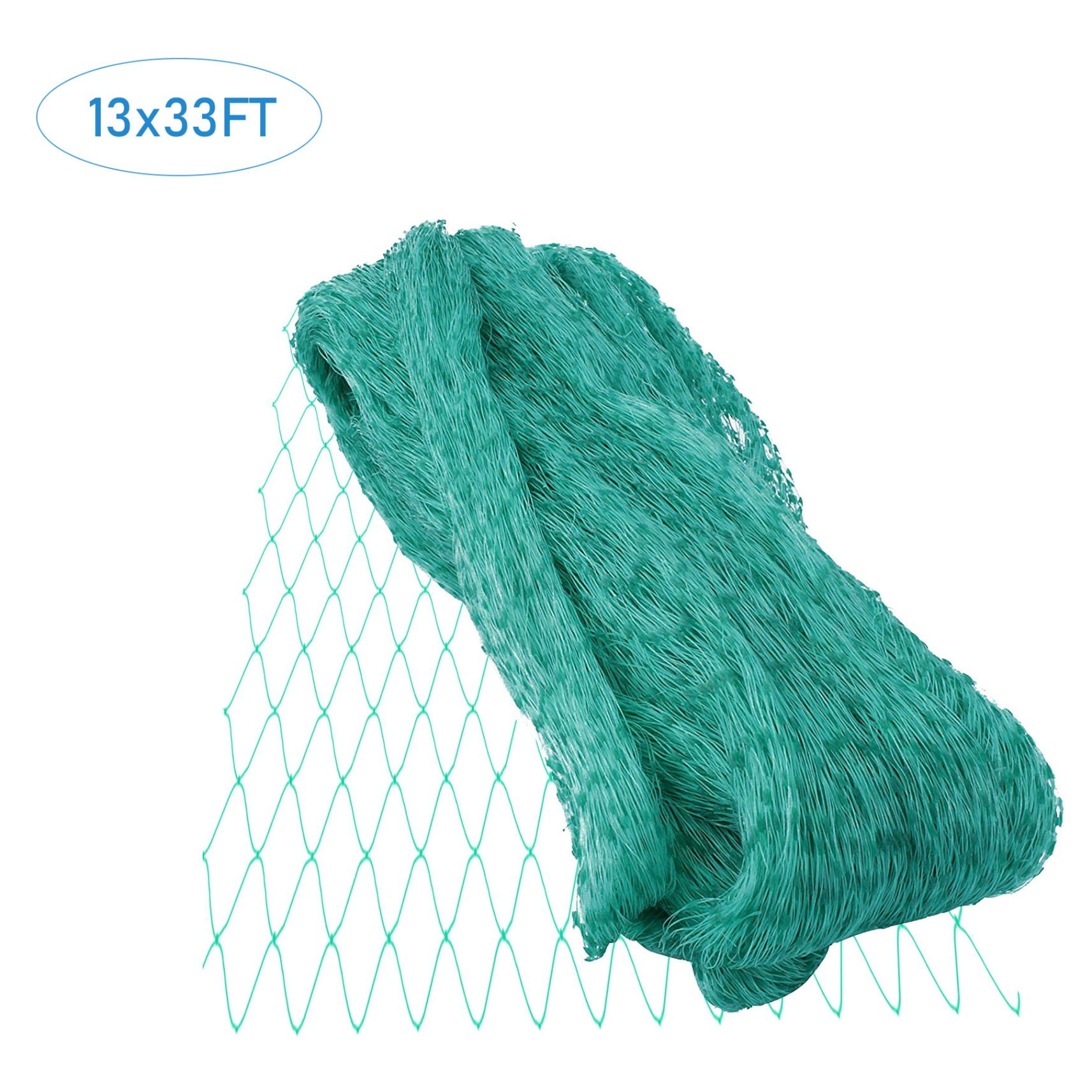 13x33FT Protect Netting Garden Poultry Netting Fence Nylon Mesh Anti ...