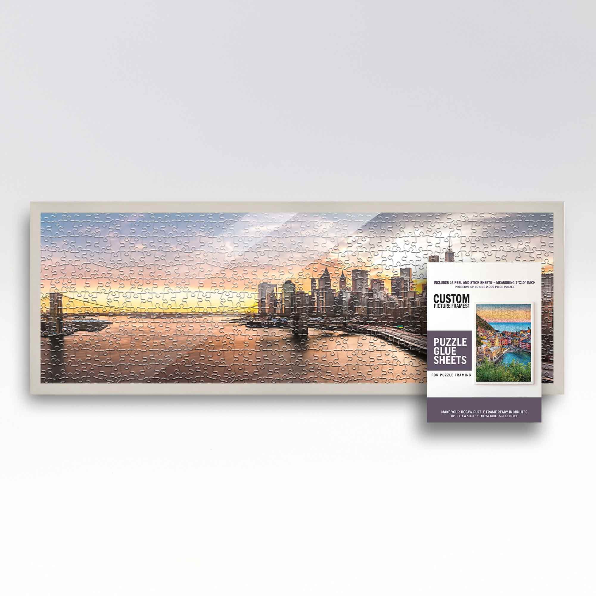 13x39 Frame White Real Wood Picture Frame Width 0.75 inches | Interior ...