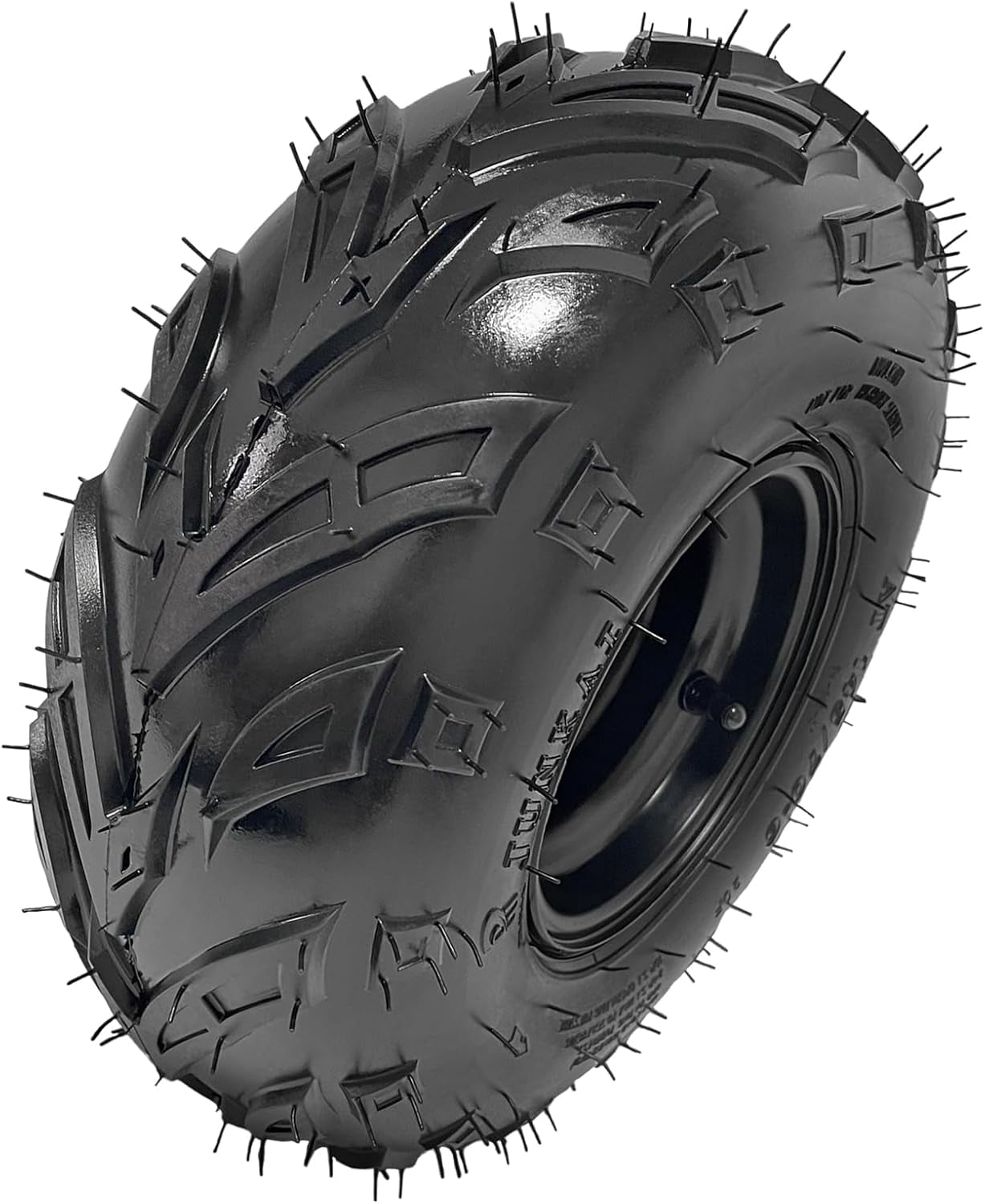 13x4.10-6 Go Kart Wheels ATV Tire with Wheel 3 Bolt Patterm Tubeless ...