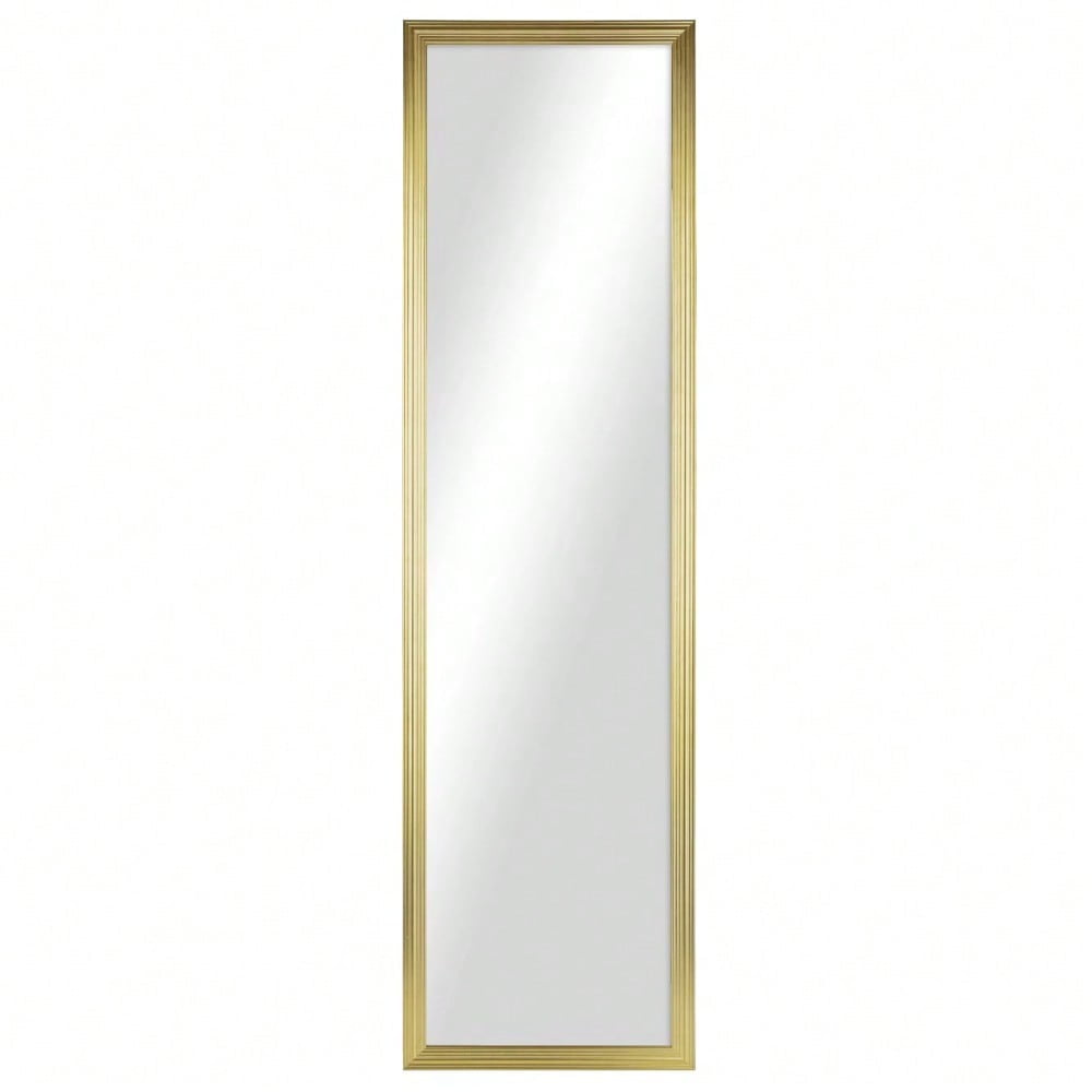 13x49 Full Length Rectangular Gold Mirror - Walmart.com