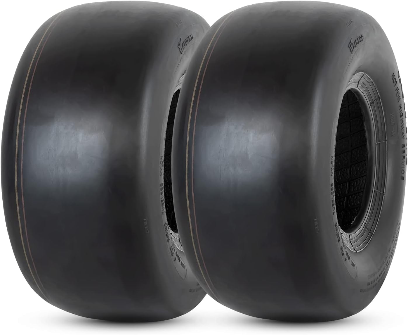 HALBERD P607 13x5.00-6 Lawn Mower Tires, 4PR Smooth Tread, Turf ...