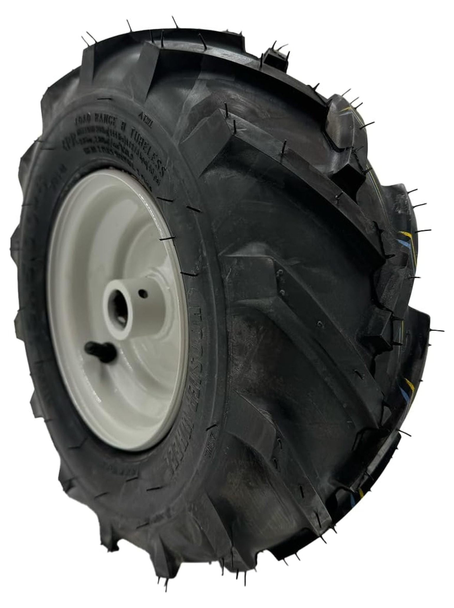 13x5.00-6 Tractor Tread Tire & Rim with 1 Inch Hub - Troy-Bilt Tiller ...