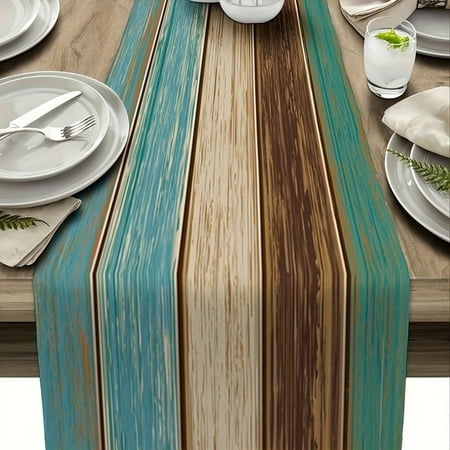 13x72 Inch Farmhouse Cotton Linen Table Runners Dressing Table Runners ...