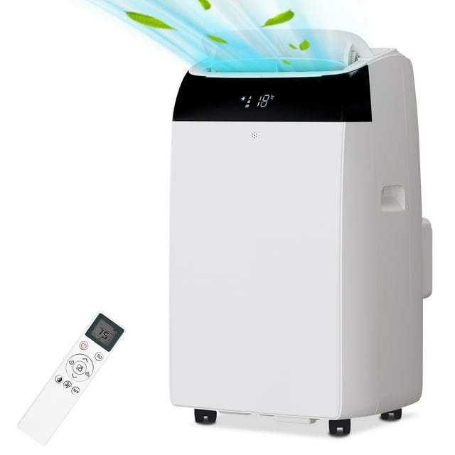 14,000 BTU Portable Air Conditioner, Cools Up to 700 Sq.Ft, 3-in-1 AC ...
