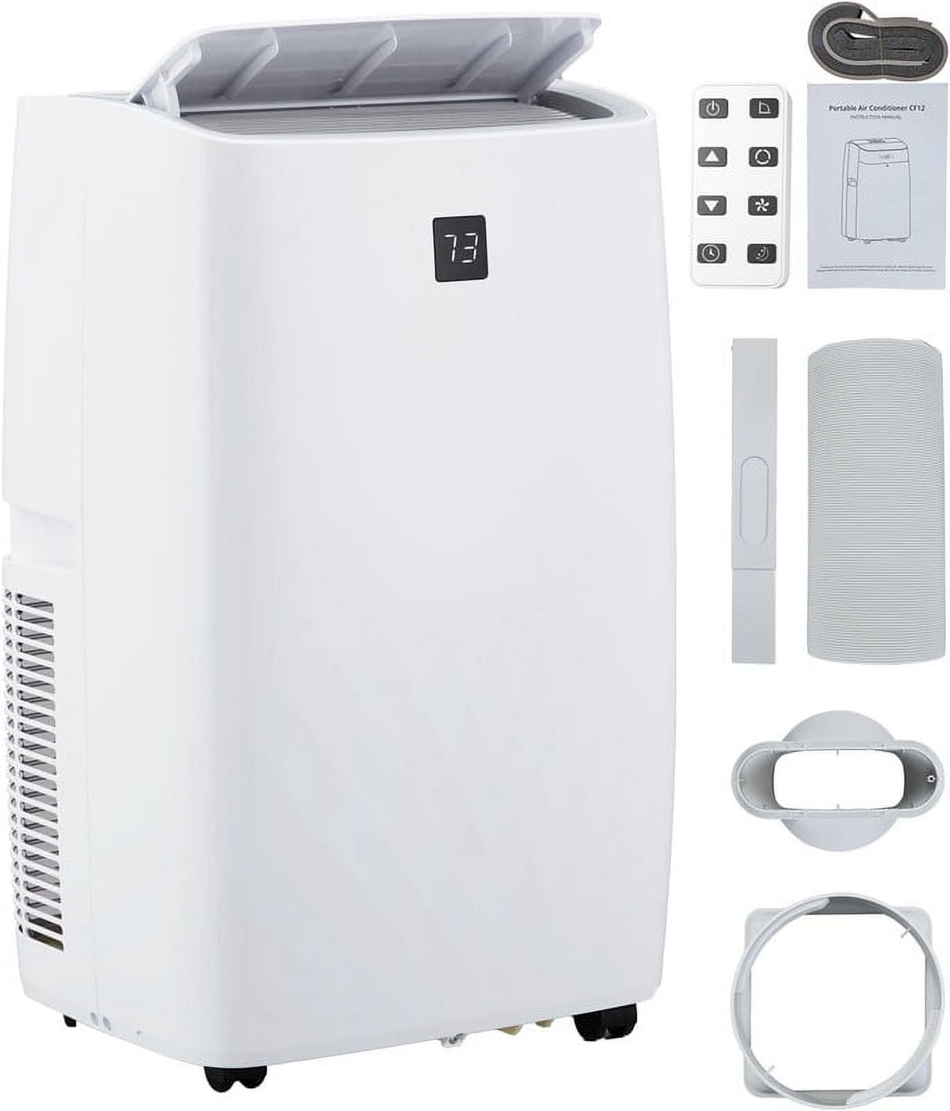 14,000BTU Portable Air Conditioner - 3-in-1 Cooler, Dehumidifier, Fan ...