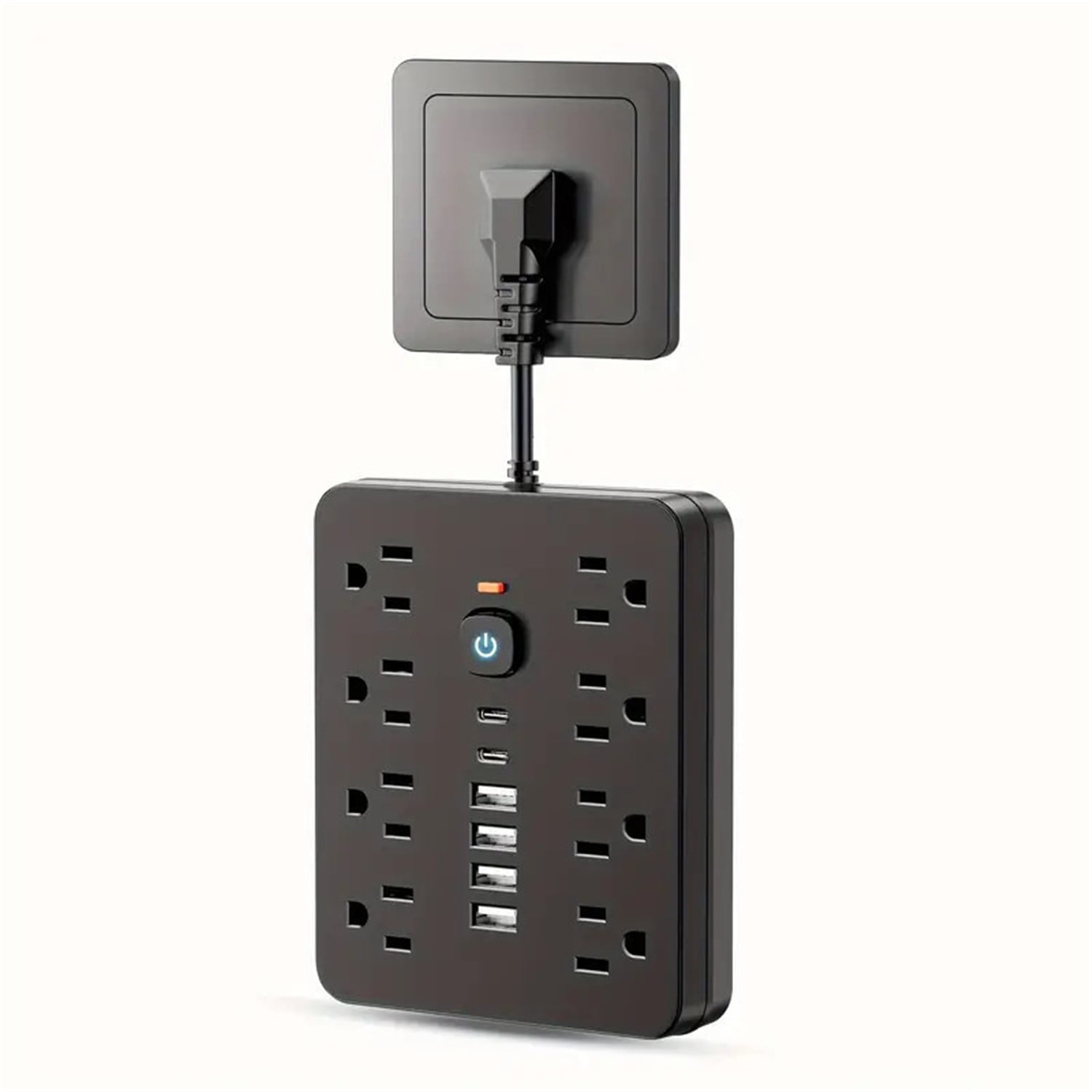 14 in 1 Multi-function Power Strip Surge Protector with 8 Outlets,4 USB ...