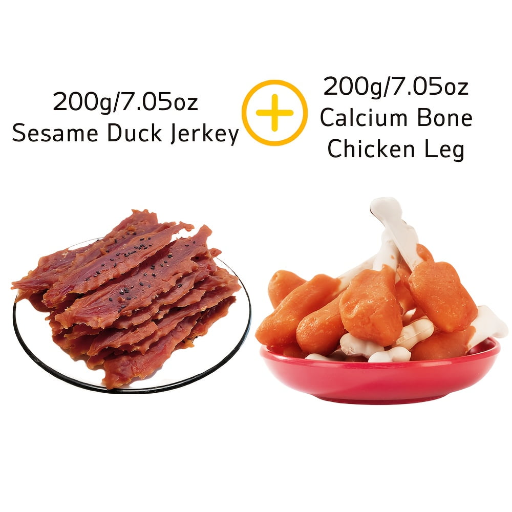 14.11oz/400g Mixed Flavor Series , Easily Digestible, Dog Chews Long ...