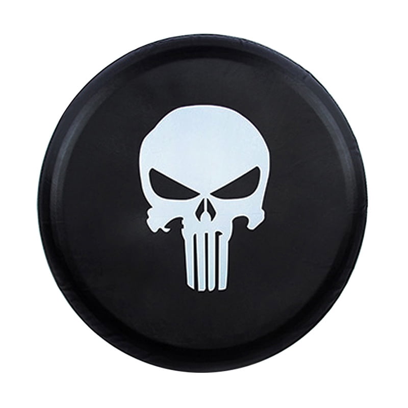 14" 15" 16" 17" Inch PVC Leather Spare Tire Cover Case Protector Bag ...