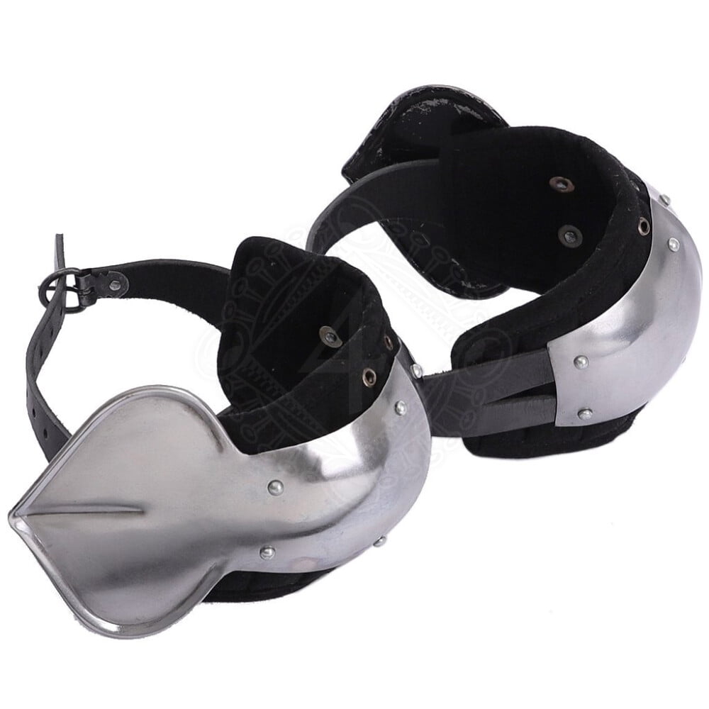 14-15th Century Medieval Knee Cops Knight Armour Set - Walmart.com