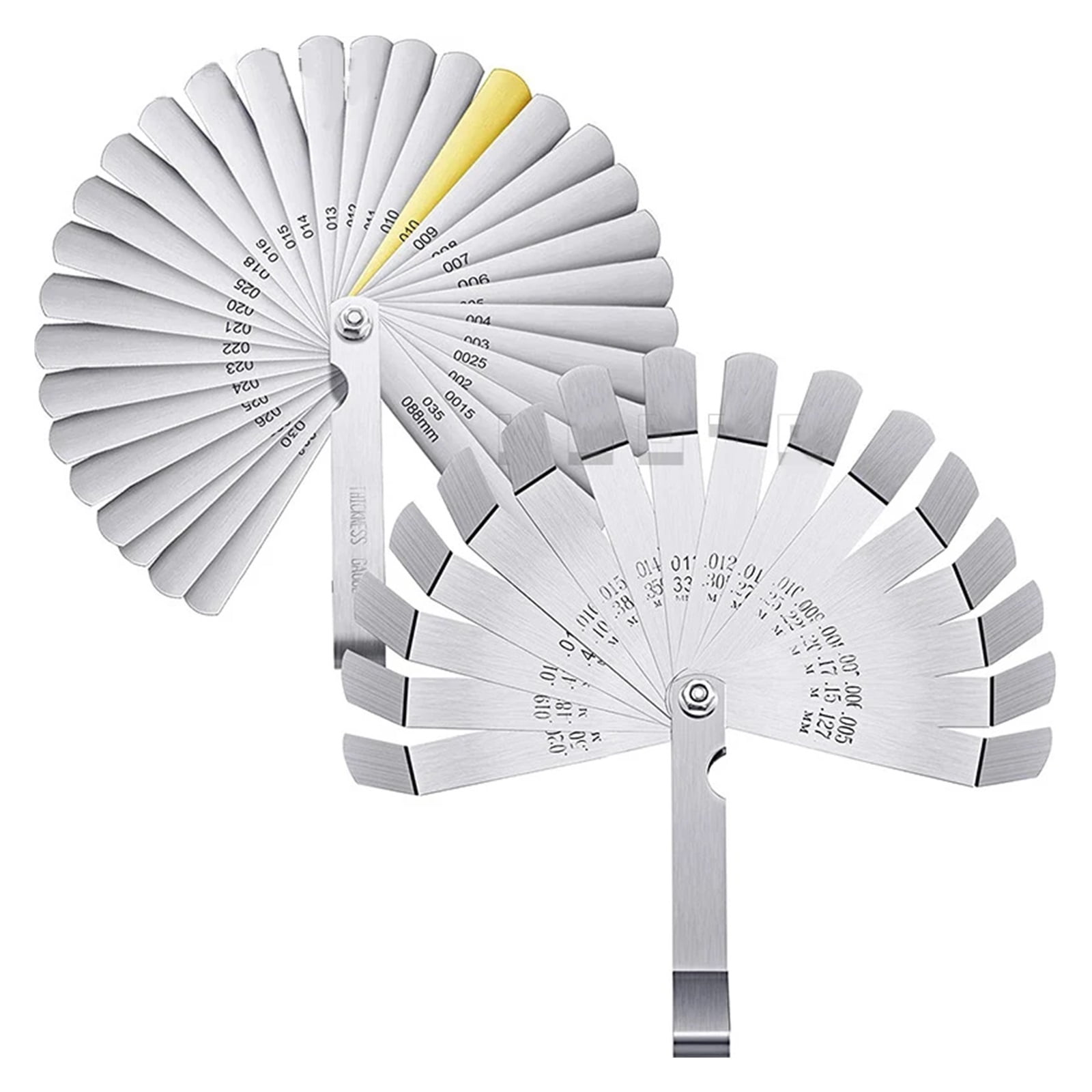 14/16/25/26/32Blades Metric Thickness Gage Set Tappet Valve Feeler Gauge/metric With Brass ...