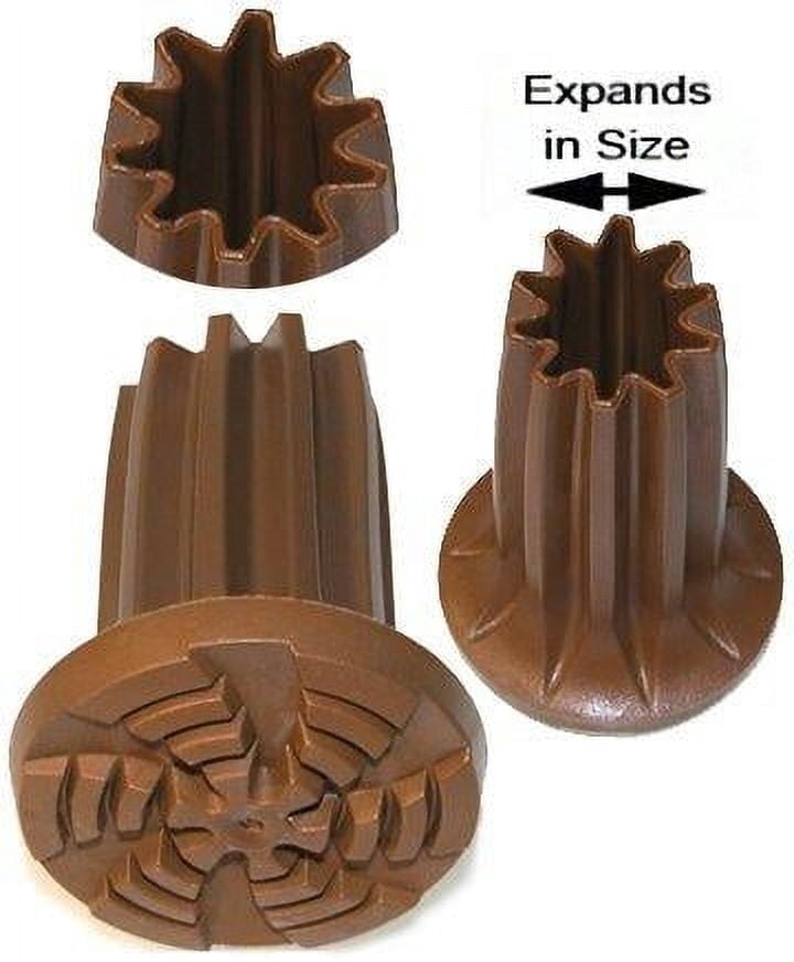 Royal Canes Ingrid - Ultimate Expanding Brown Cane Tip – Non-Marking ...