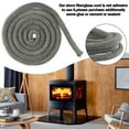 14/16Mm 2M Fiberglass Rope Seal Black Stove/Fire Rope Wood Burning ...
