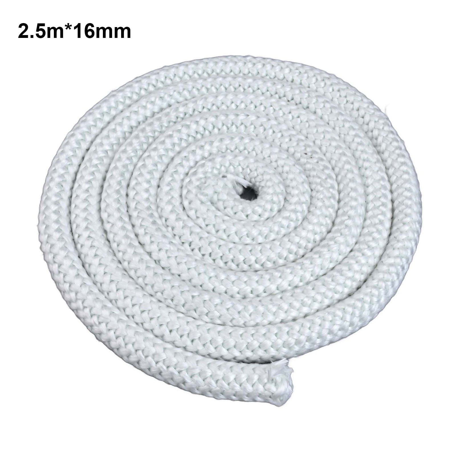 14/16MM Fireplace Stove Door Gasket Cord Fiberglass High Temperature Woodburner Sealing Rope ...