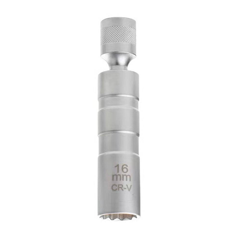 14/16mm Thin Wall Magnetic Swivel Spark Plug Removal Drive Point 4 ...