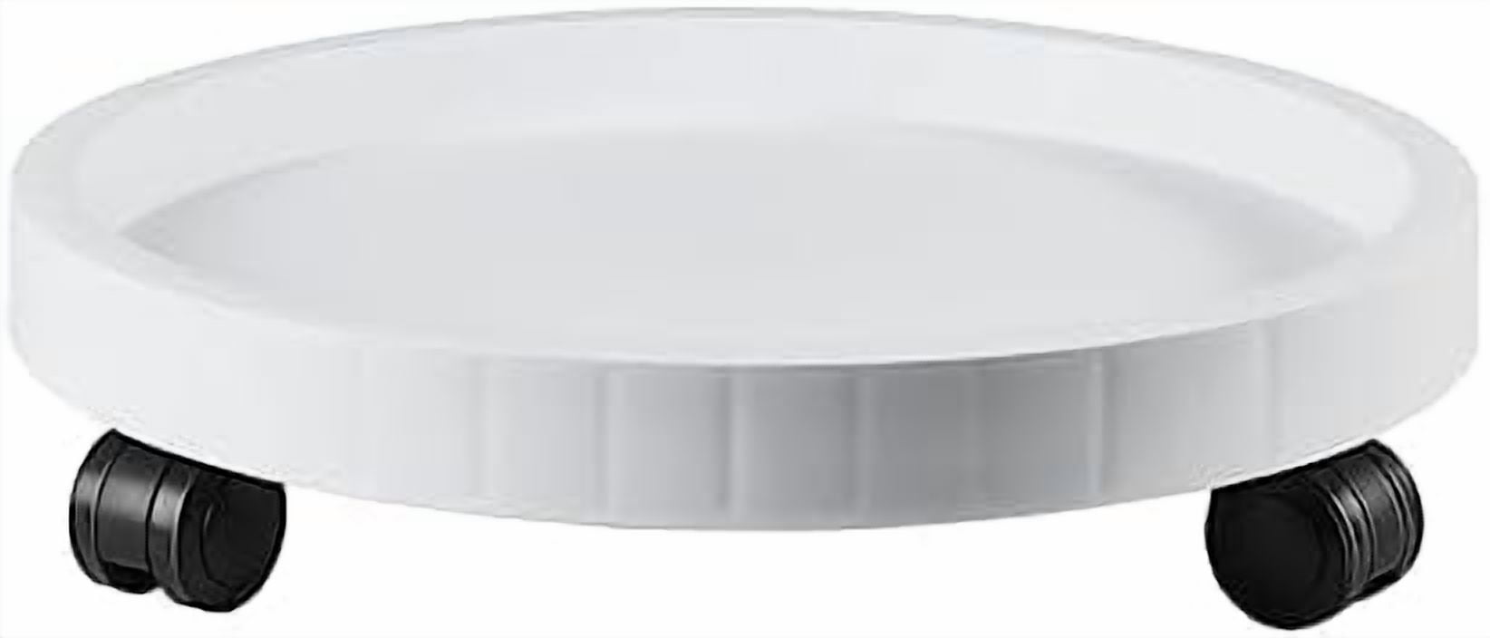 14.2 Inch Planter Caddies Rolling Saucer Caddy with Wheels, Heavy Duty ...