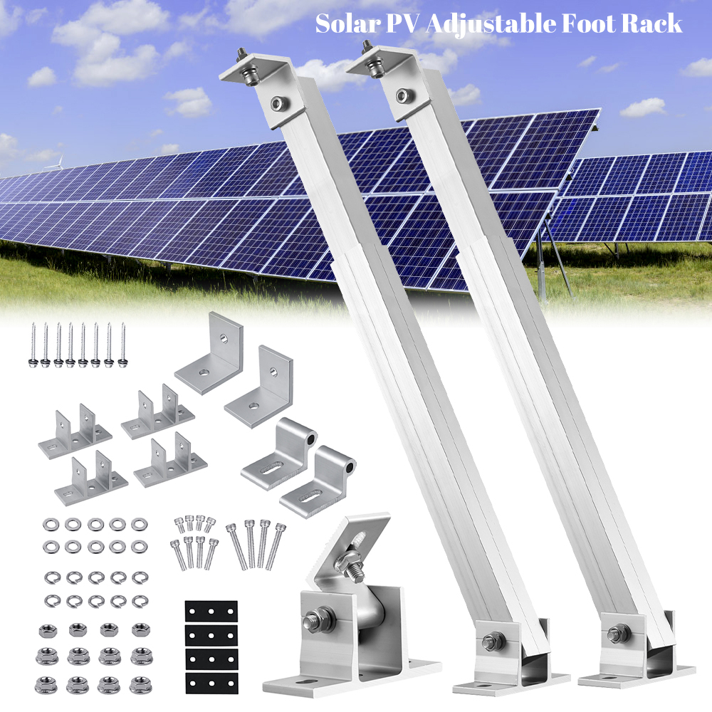 Renogy 4 Sets of Solar Panel Mounting Z Brackets for RV, Boat, Wall and ...