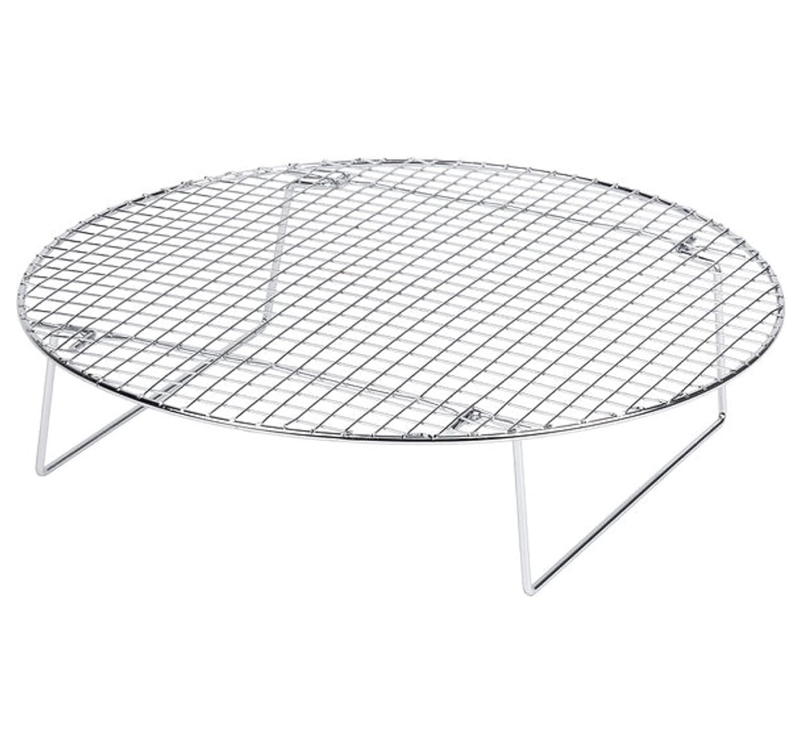- 14-3/4” Round Steamer Rack Cooling Rack Plated- Steamer Insert ...