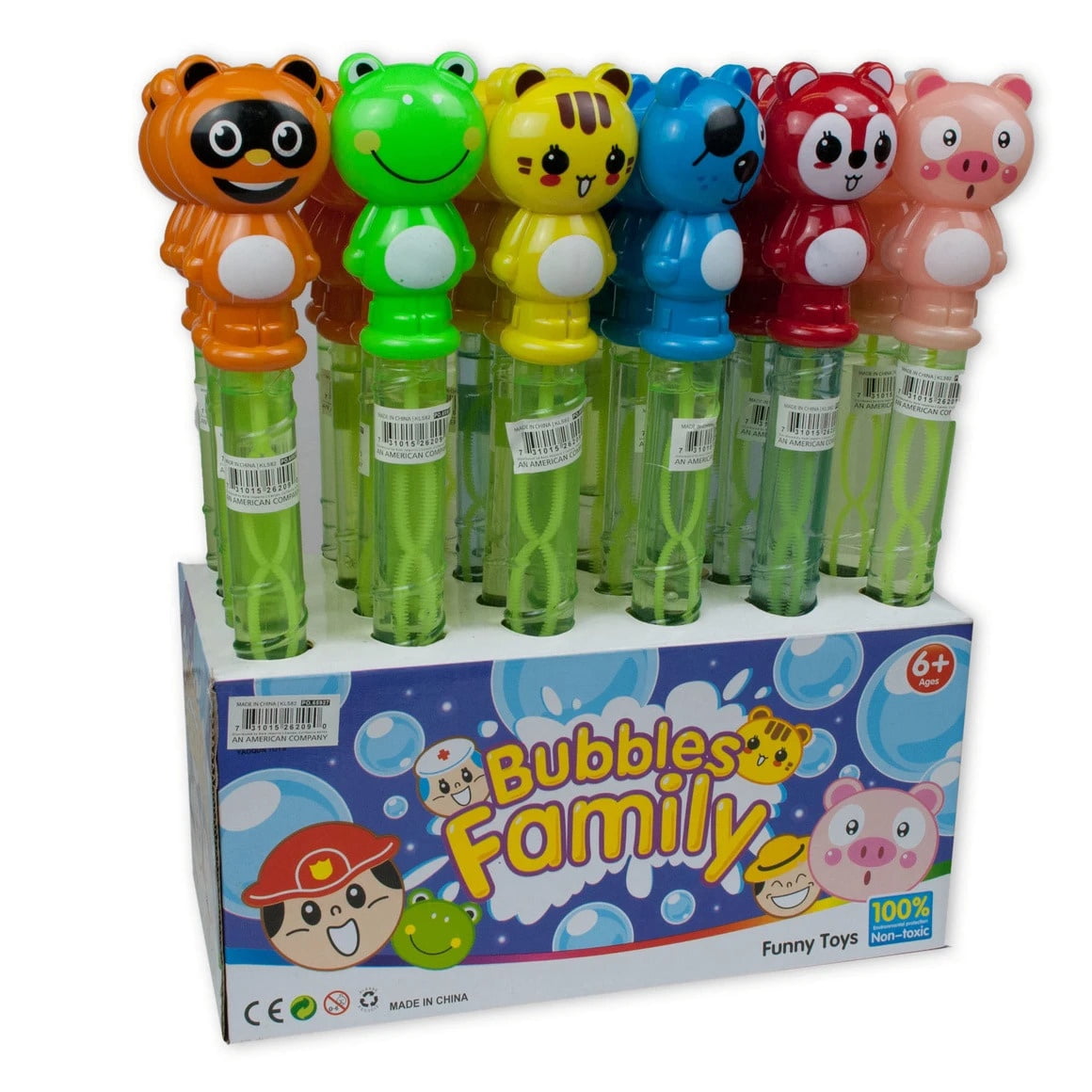 14.3 in Bubbly Wand Brown Tiger, Enjoy 100% Safe, Non Toxic and Eco ...