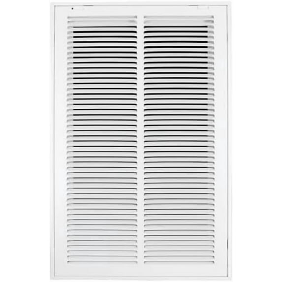 14"W x 24"H [Duct Opening Size] Steel Return Air Filter Grille ...