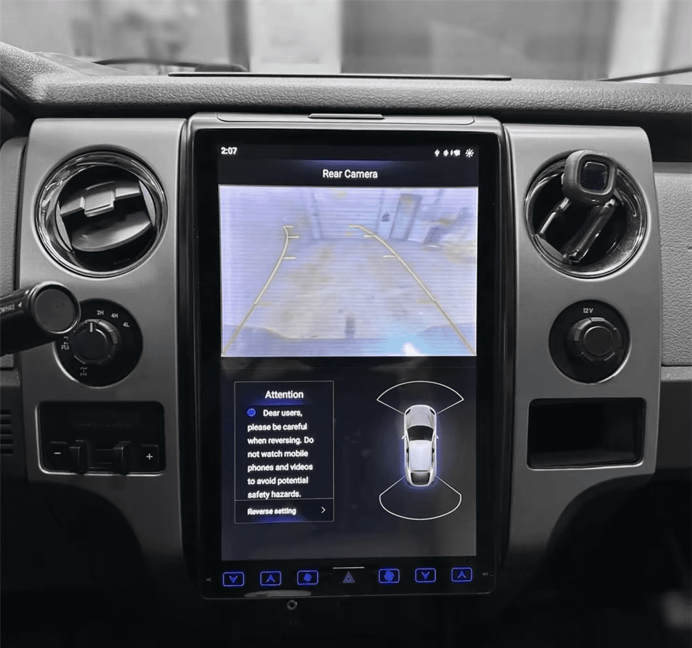 14.4 inch vertical screen For Ford F150 raptor 2009 to 2012 car radio ...