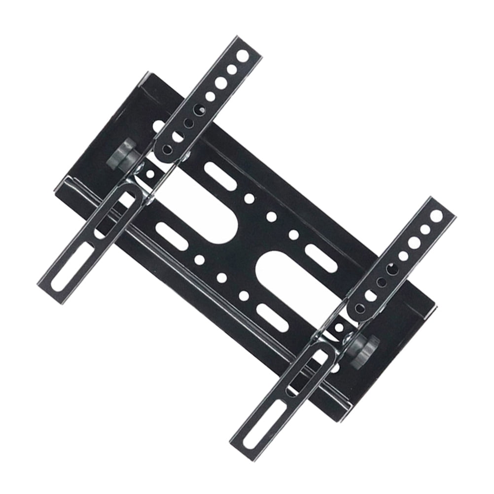 Pawsdot 1Pc Adjustable LCD TV Wall-Mounted Bracket Black Stable Iron ...