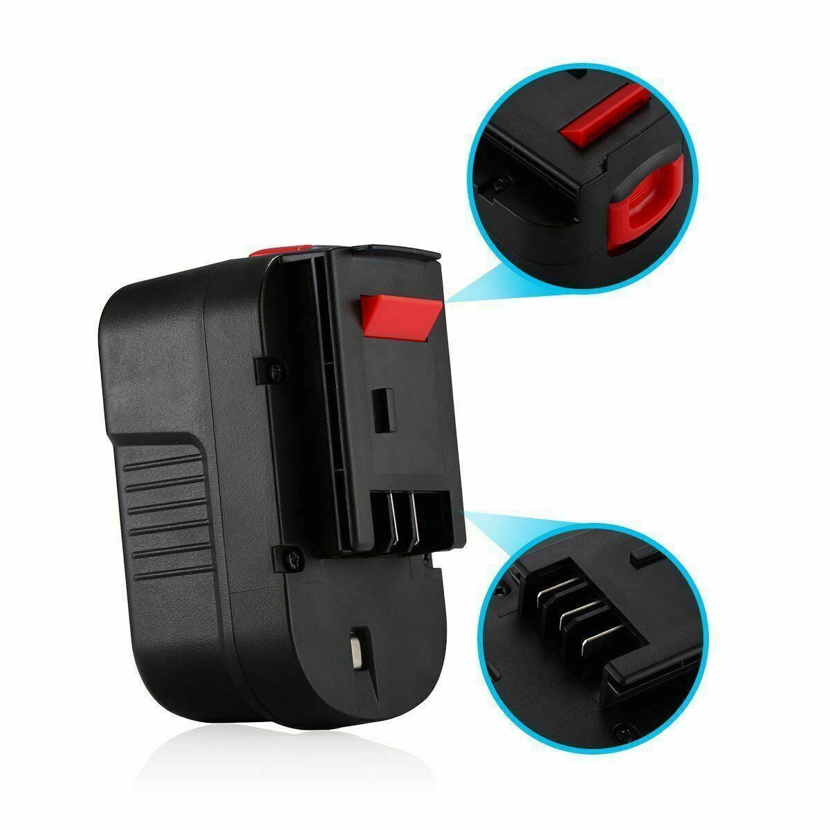 Black+Decker 14.4V 4.8AH Replacement Battery for HPB14 FIRESTORM FSB14 ...