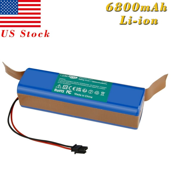14.4V 6800mAh Li-ion Battery For Eufy RoboVac PA61 X8 Series Vacuums ...
