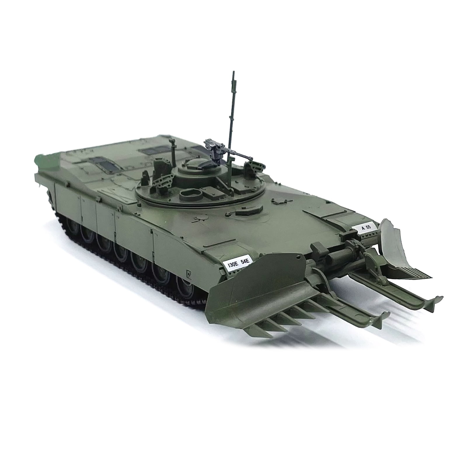 14.4cm Plastic 1/72 Scale US Army M1 Panther Mine Plough Tank Finished ...