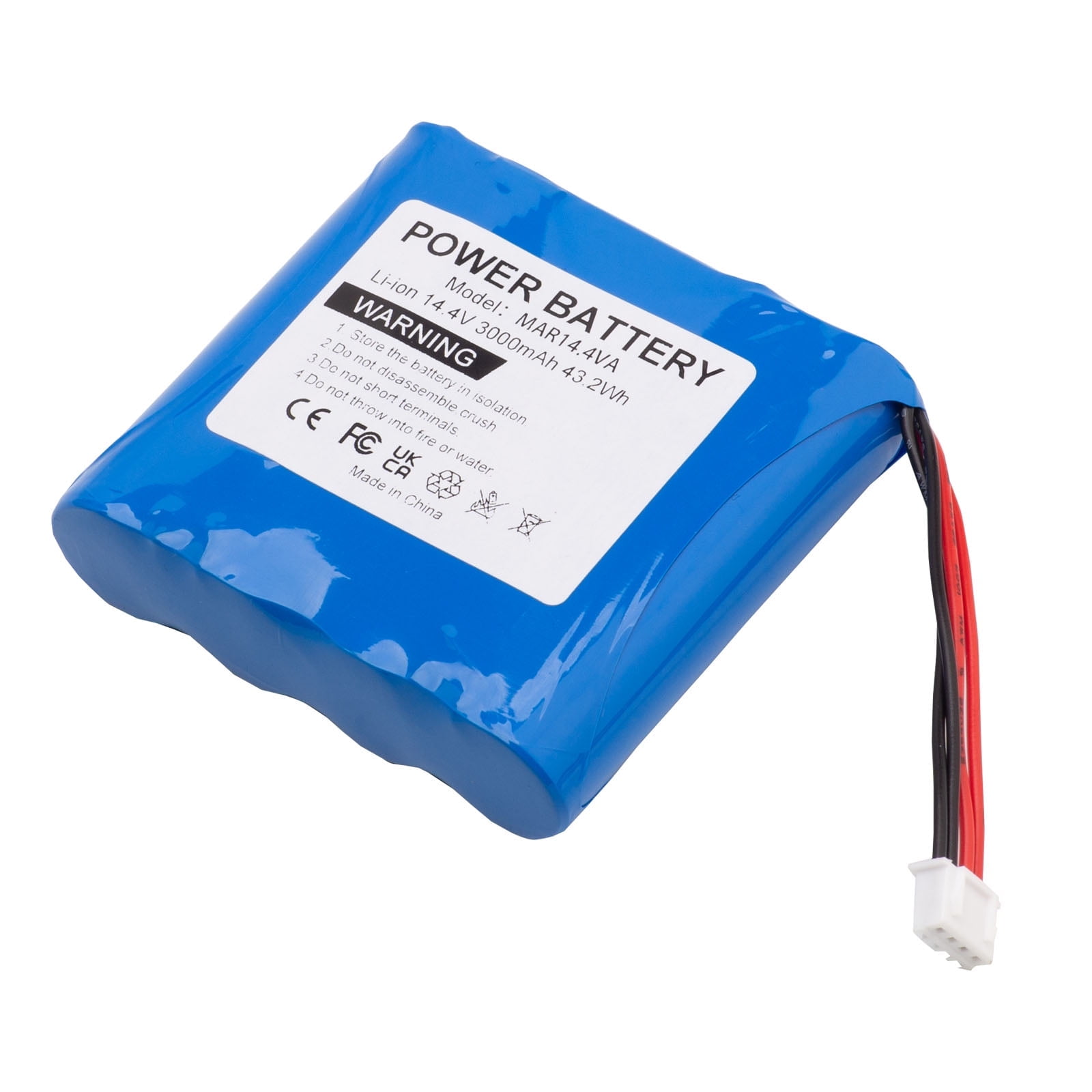 14.4v 3000mAh TF18650-2200-1S4PA Battery Replacement for Marshall ...