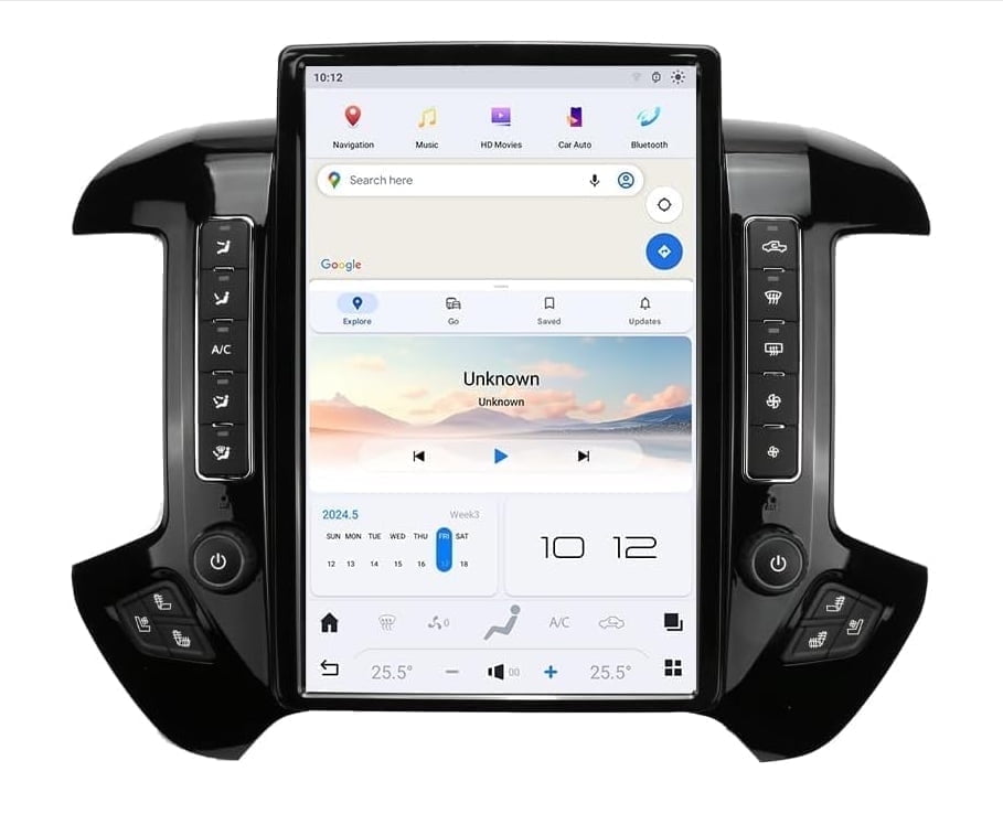 Car Radio for Chevrolet Silverado GMC Sierra 2014-2019 Stereo ...