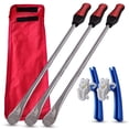 14.5" Tire Iron Spoons Changing Lever Bar Set Tires Repair Tool Kit Rim ...