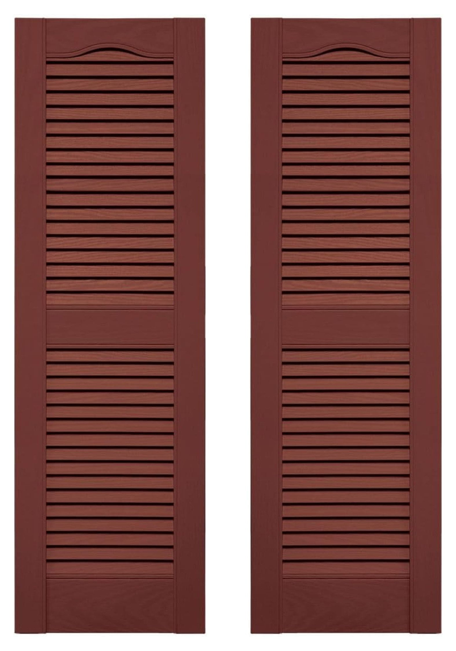 14.5 in. W x in. H , Standard Cathedral Top Center Mullion, Open Louver ...