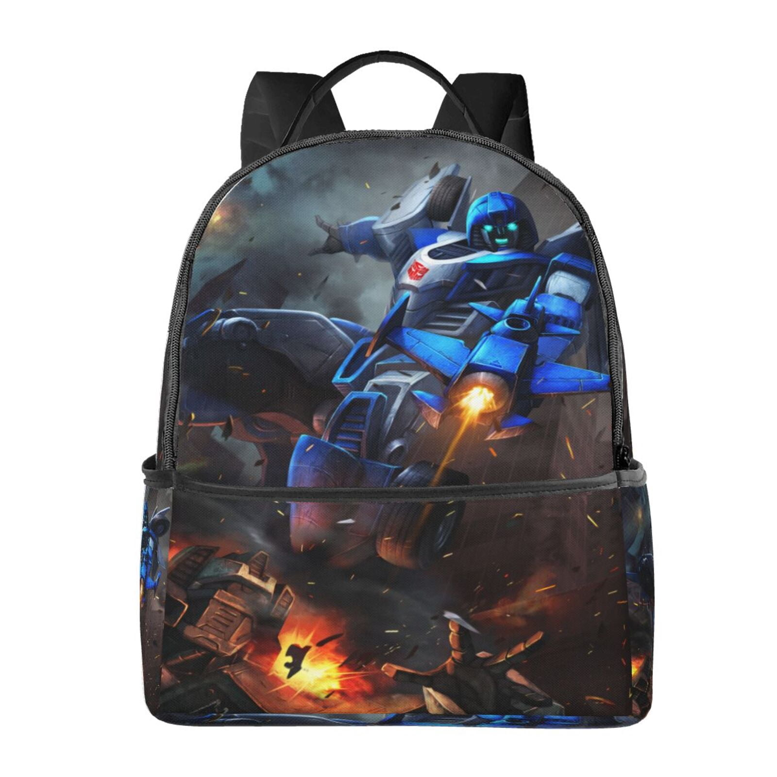 14.5in Cartoon Transformers Backpac Daypack Cute Travel Bag Funny ...
